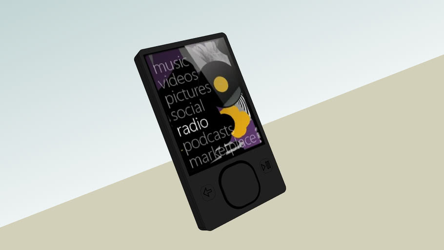 Zune 120 | 3D Warehouse