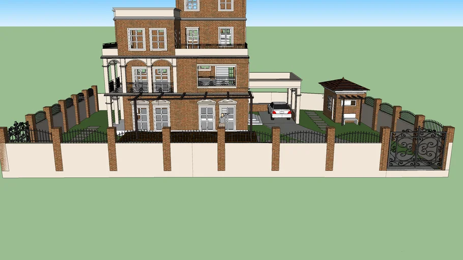 Classic house design | 3D Warehouse