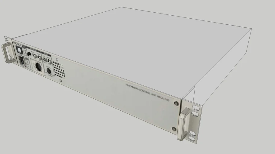 SONY 1.5RU CCU BROADCAST CCU | 3D Warehouse