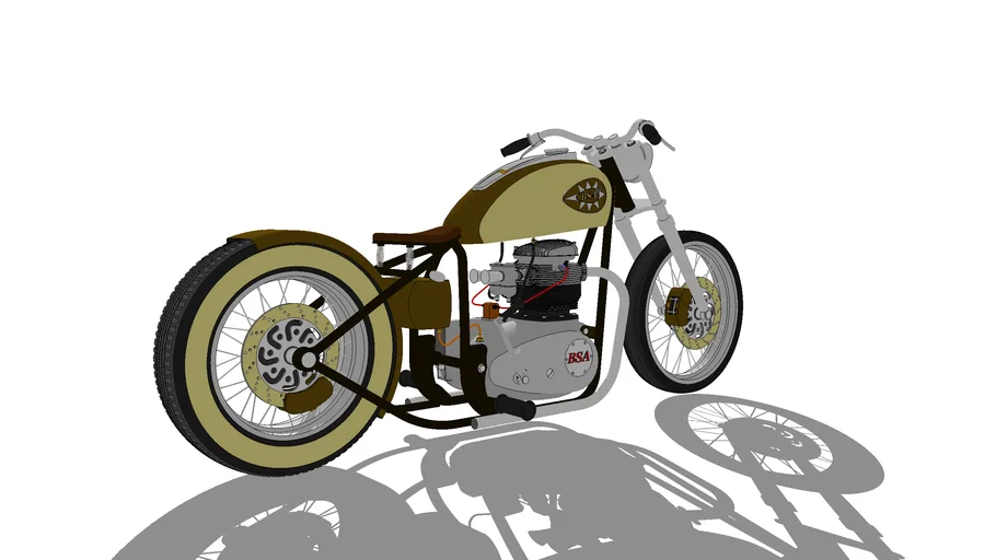BSA Chopper | 3D Warehouse