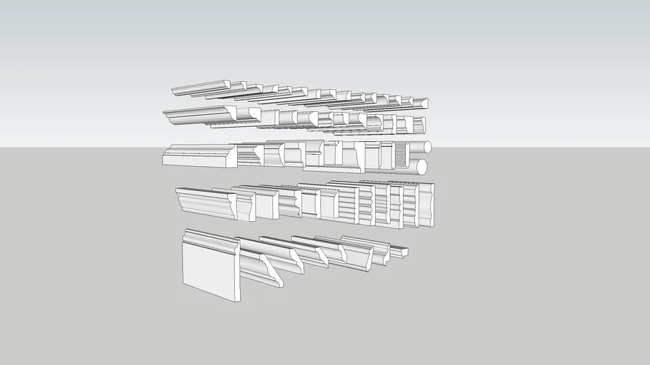 CHỈ TƯỜNG 1 | 3D Warehouse