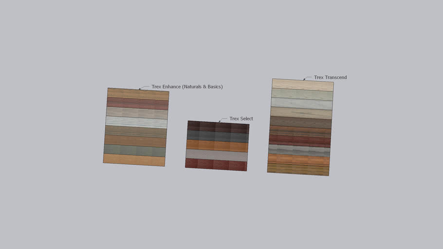 Trex Decking Textures 2022 | 3D Warehouse
