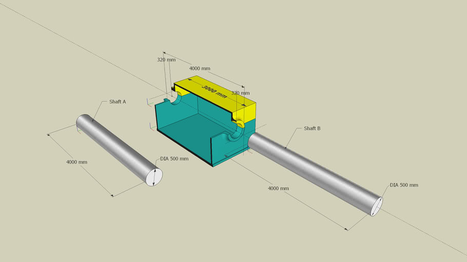 Shaft positioning | 3D Warehouse