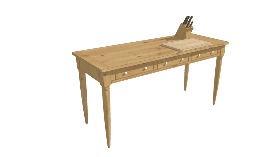 Kitchen Island Table | 3D Warehouse