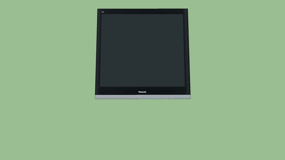 Panasonic Viera | 3D Warehouse