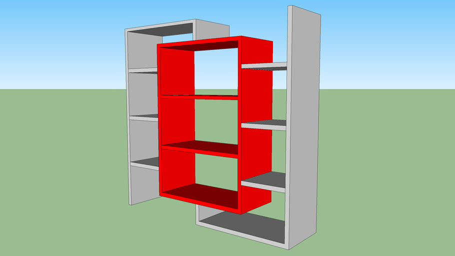 Style Bookshelf | 3D Warehouse