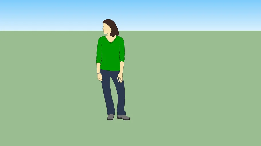 female 2d | 3D Warehouse