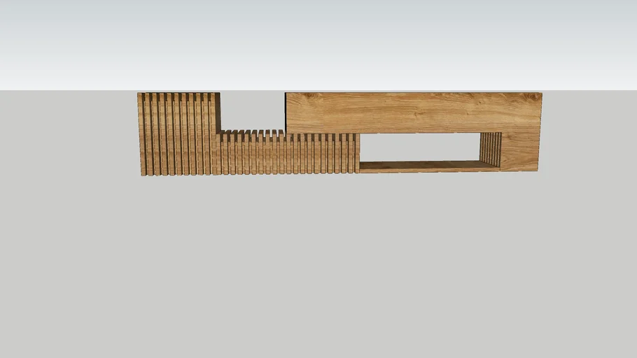 szafka lamel | 3D Warehouse