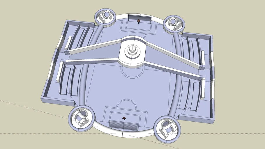 Galactic Football Prototype Arena | 3D Warehouse