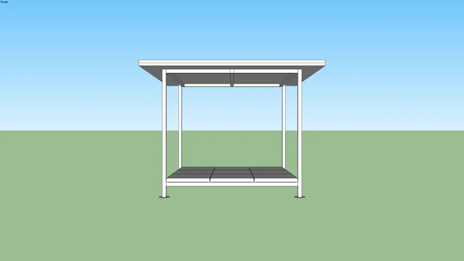 Shop table steel | 3D Warehouse