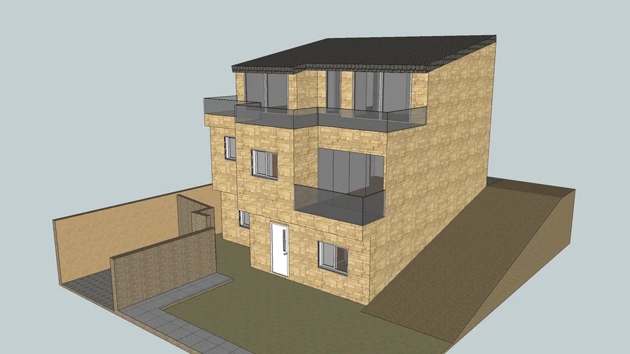 Casa de 3 plantas | 3D Warehouse