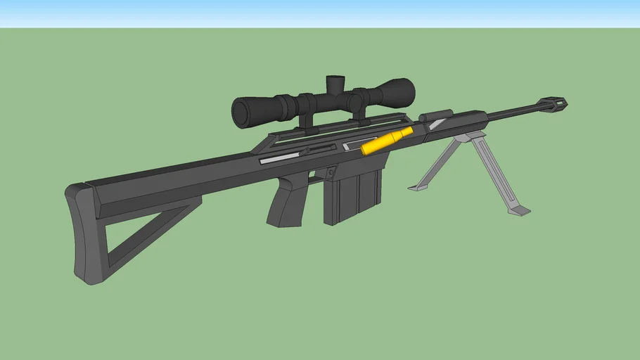 Barrett .50 cal. | 3D Warehouse