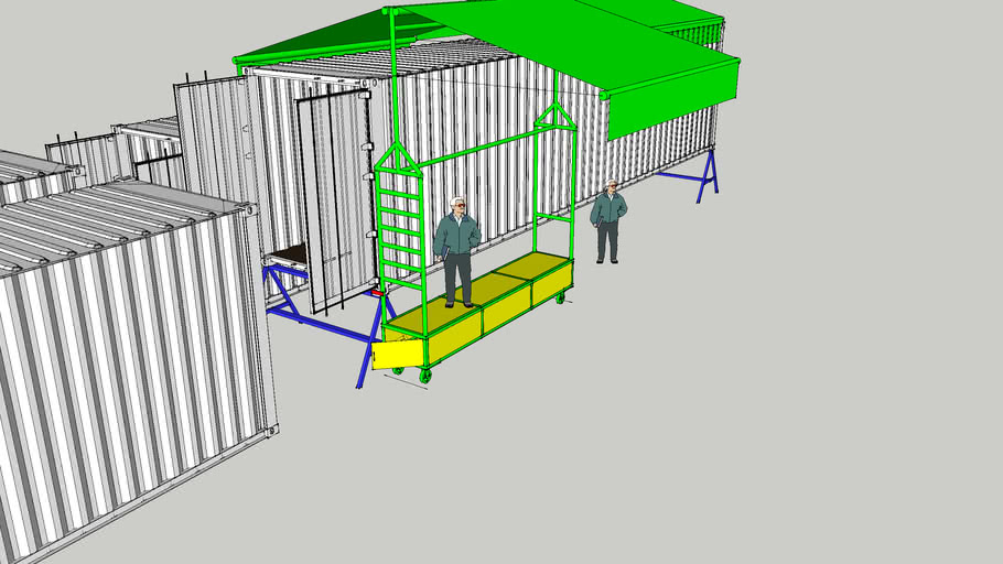 Canopy & Containers | 3D Warehouse