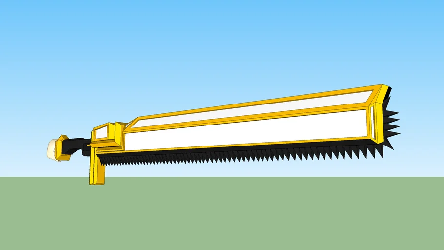 Warhammer 40k Chainsword | 3D Warehouse