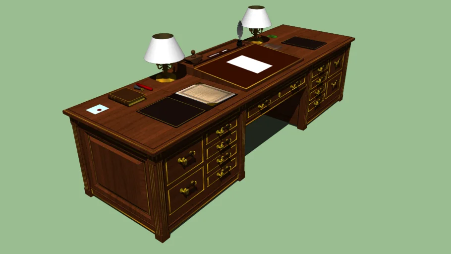 writing desk | 3D Warehouse