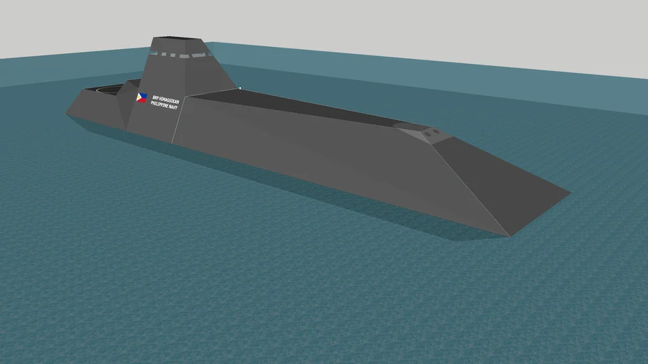 BRP Himagsikan (LCV/Missile Cruiser) | 3D Warehouse