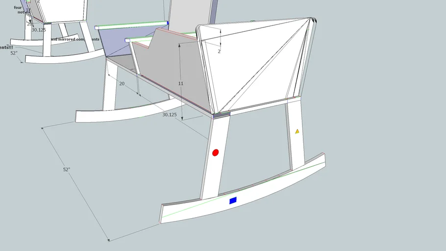 Chair crip with components | 3D Warehouse
