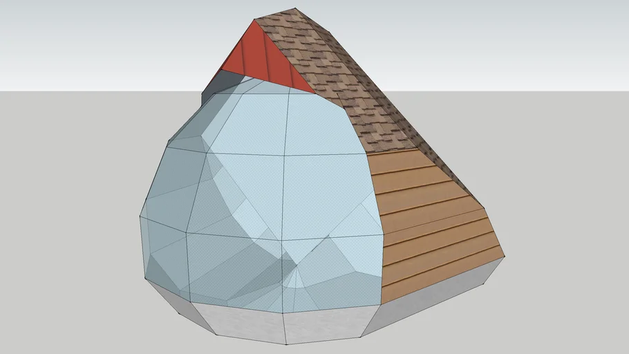 Roofed glass dome | 3D Warehouse