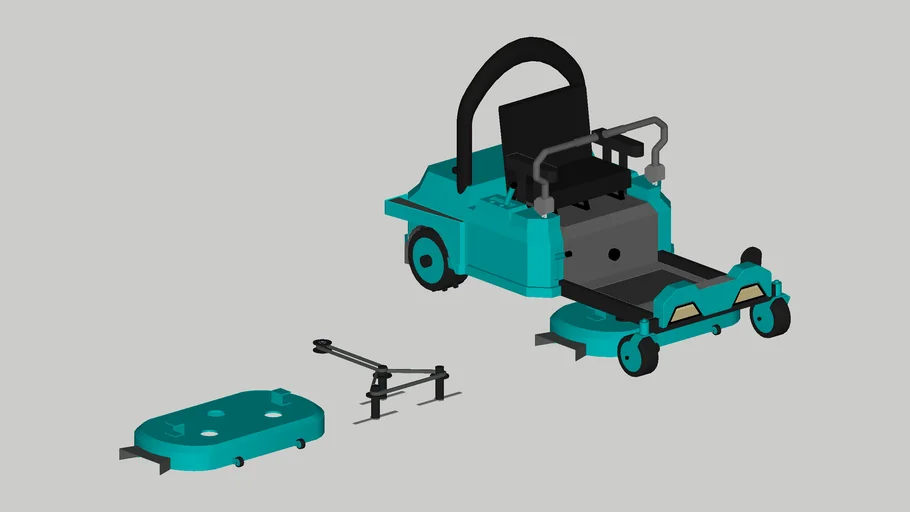 Zero Turn Mower | 3D Warehouse