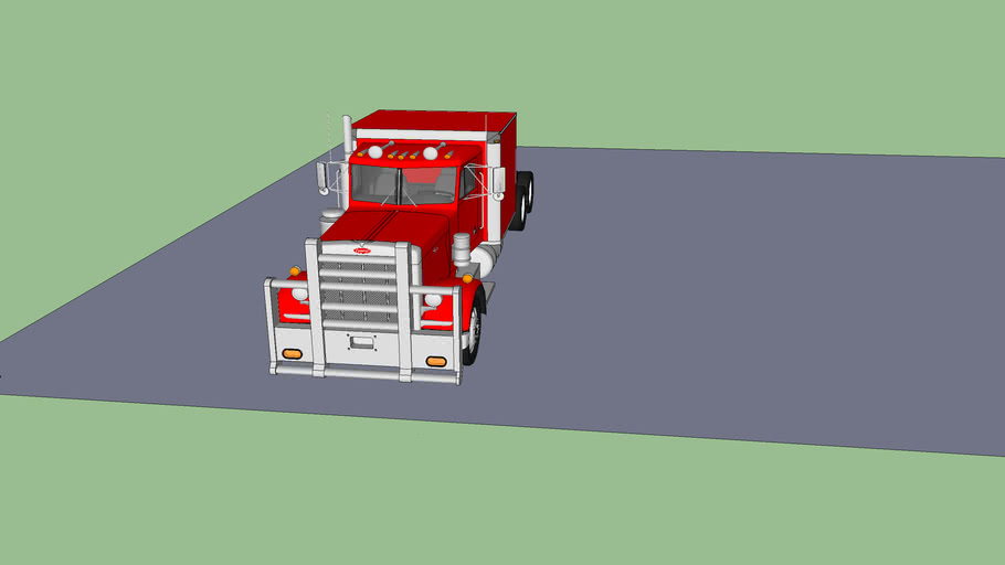 peterbilt costom built | 3D Warehouse