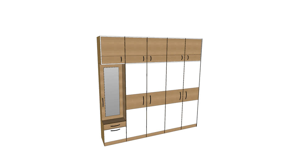 Wardrobe Design 4 | 3D Warehouse