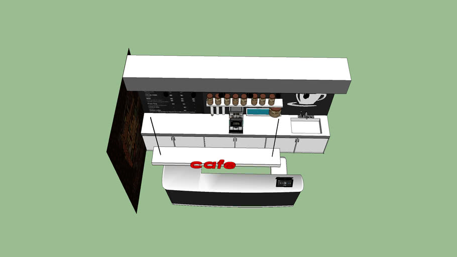 Coffee Counter | 3D Warehouse
