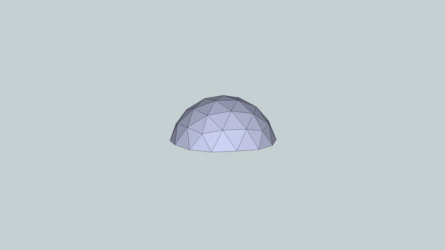 geodesic dome | 3D Warehouse
