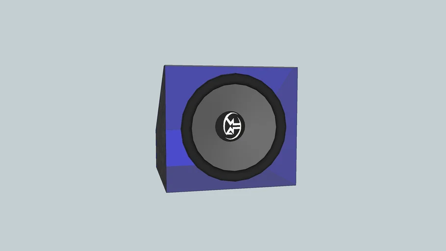 subwoofer box | 3D Warehouse