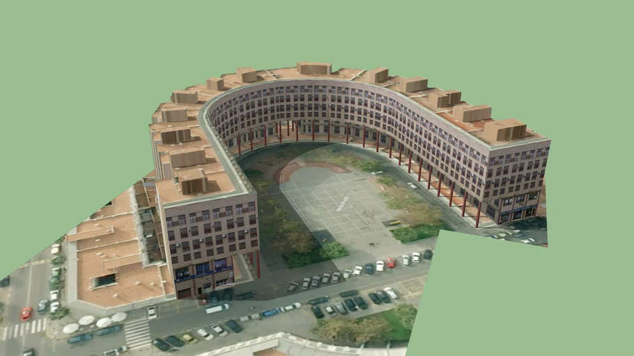edificios de la plaza | 3D Warehouse