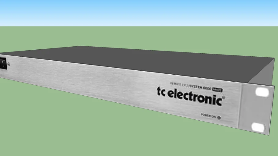 TC Electronic - 6000 Remote CPU | 3D Warehouse