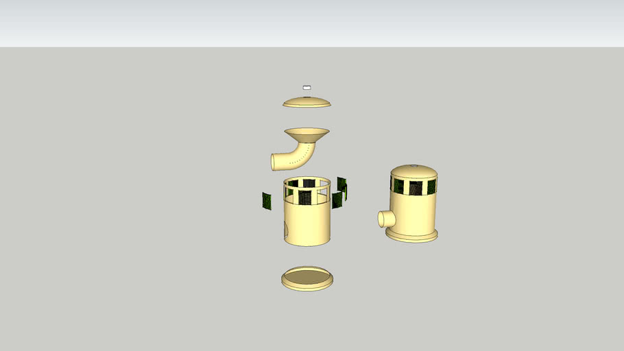 intake structure | 3D Warehouse