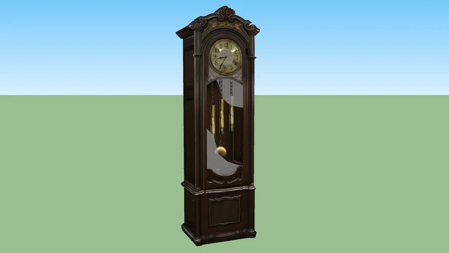 Grandfather clock | 3D Warehouse