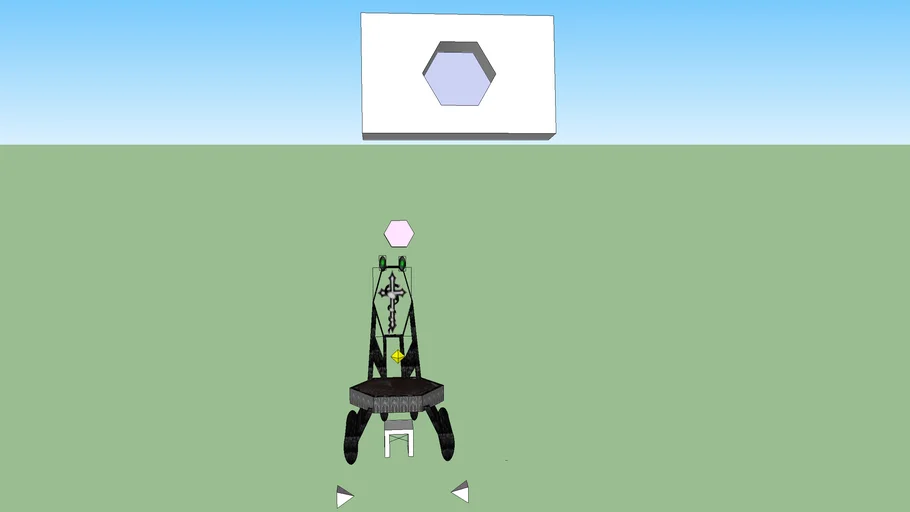 Artist Ogee Gothic Chair Original Design | 3D Warehouse