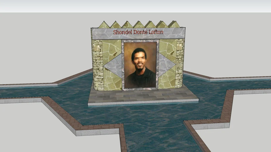 Shondel Donte Lofton memorial statue (future) | 3D Warehouse