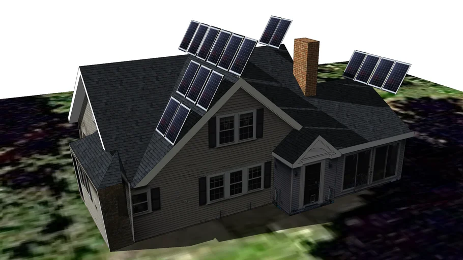 Lincoln Solar House | 3D Warehouse