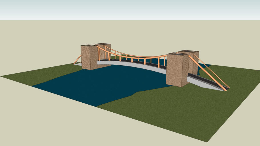 Suspension Bridge | 3D Warehouse