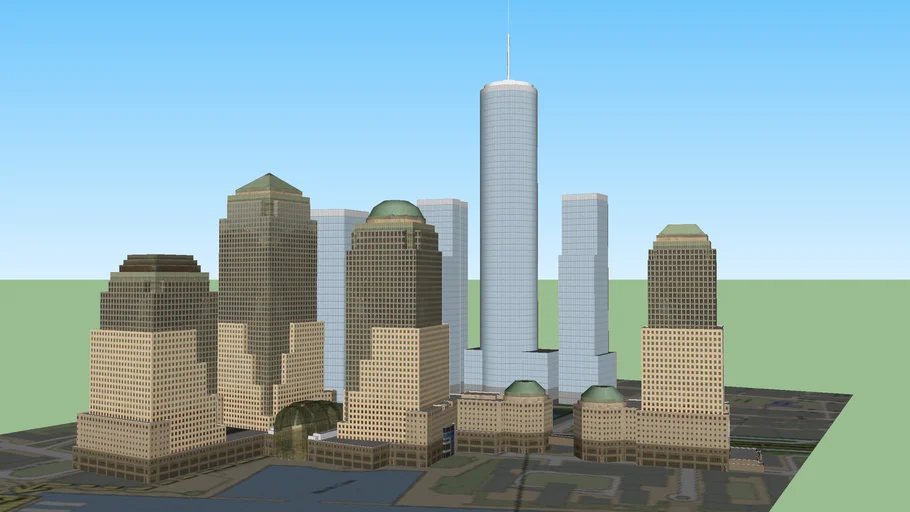 New WTC (Memorial Square) | 3D Warehouse
