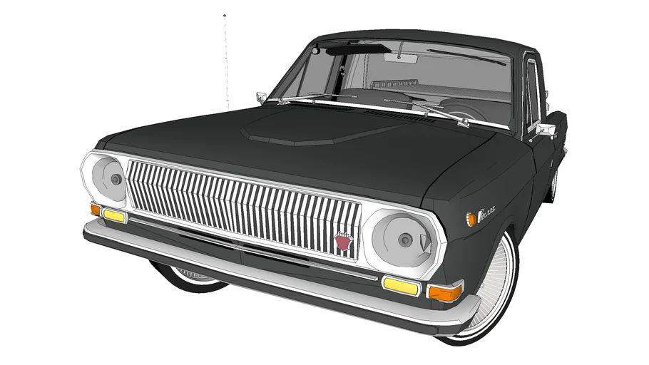 VOLGA GAZ 24 PICK UP | 3D Warehouse