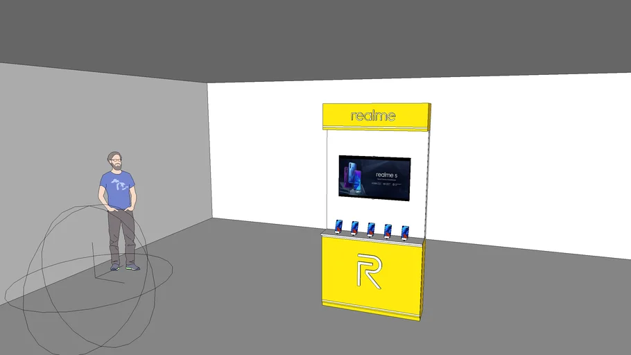 Realme Display Cabinet 6 | 3D Warehouse