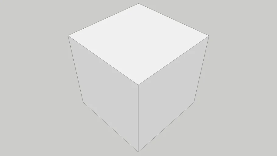 cube | 3D Warehouse