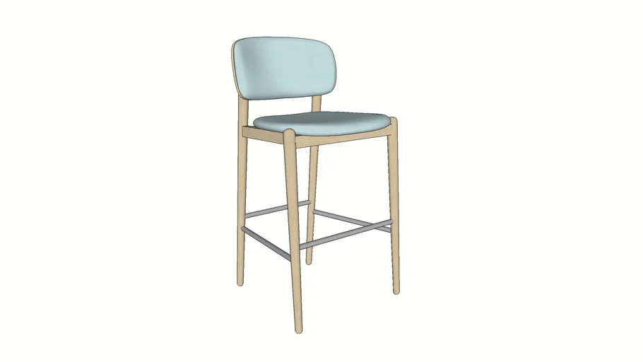 Mild Barstool by MZPA | 3D Warehouse