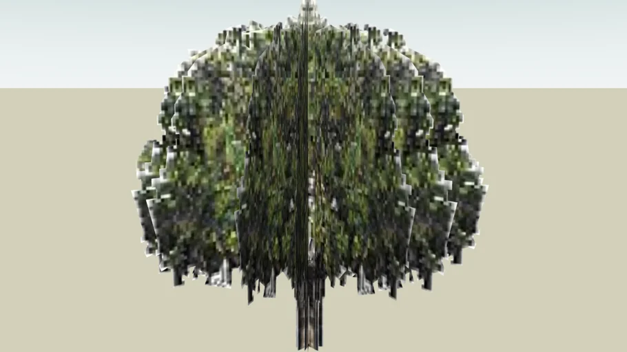 small Oak tree (low poly) | 3D Warehouse