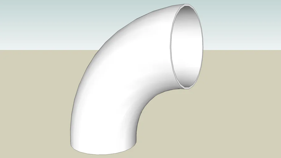 16' Ø Ell 90° | 3D Warehouse