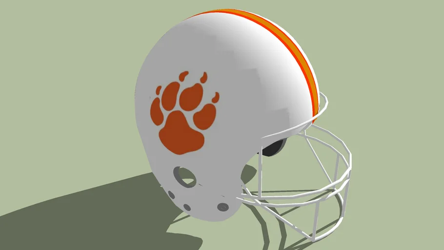 Grizzlies Roma football helmet | 3D Warehouse