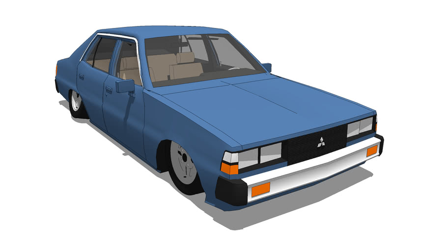 1978 Mitsubishi Galant Sigma | 3D Warehouse