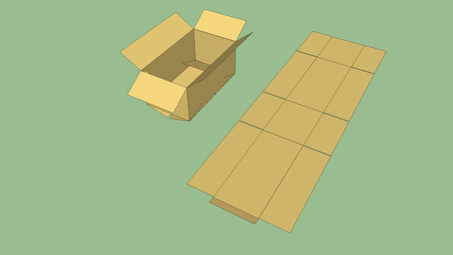 FEFCO 0201 | 3D Warehouse