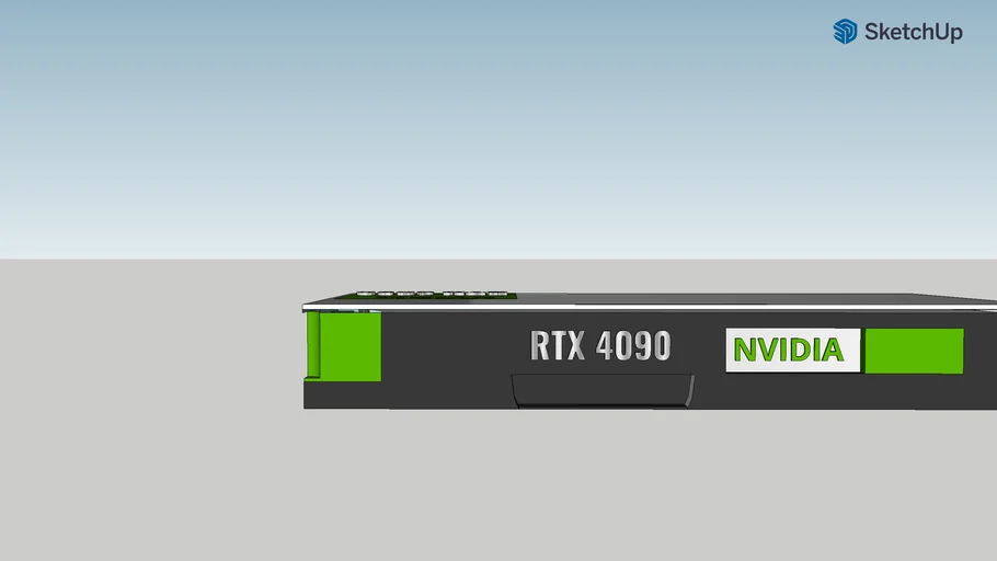 New GPU RTX 4090 | 3D Warehouse