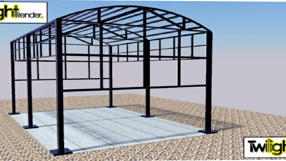 shed structure | 3D Warehouse