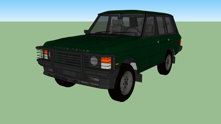range rover vogue 1990 v8 EFI | 3D Warehouse