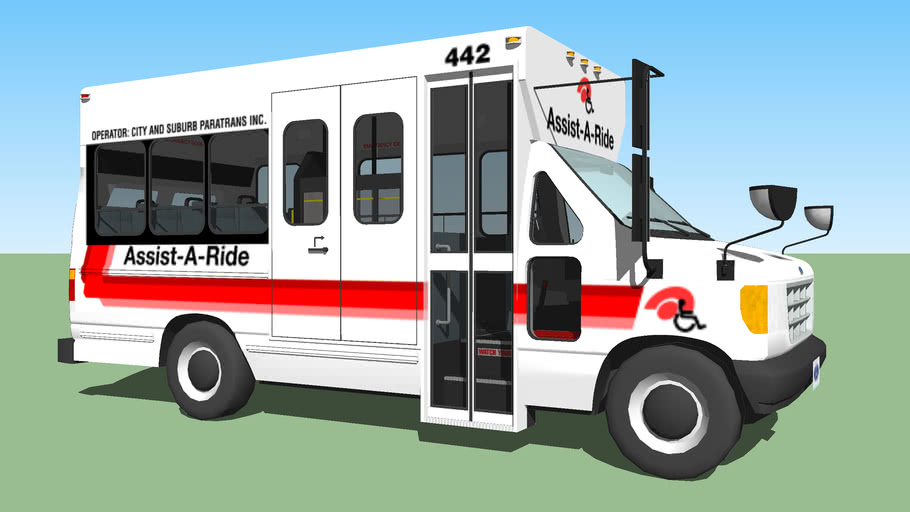 Van-Con Trans-Con (1993 Ford - Unova Assist-a-Ride #442) | 3D Warehouse